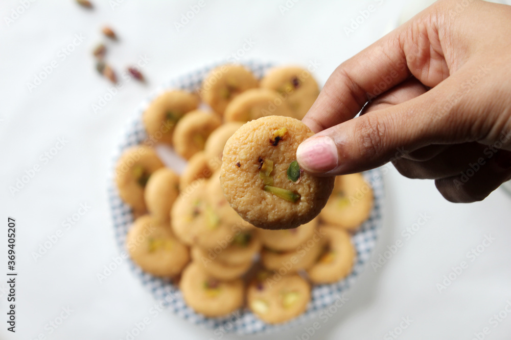 Milk peda is a traditional Indian sweet made from milk or khoya and ...