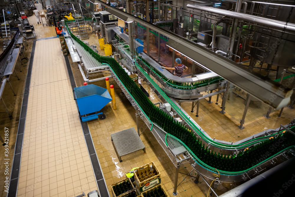 PILSEN, CZECH REPUBLIC - OCTOBER 10, 2019: One of most modern beer ...