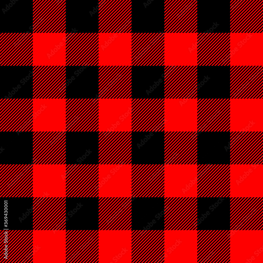 Tartan plaid. Scottish pattern in black and red cage. Scottish cage ...