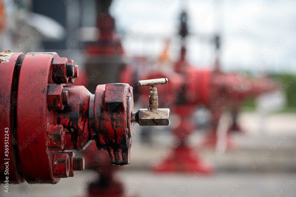 Handle of needle valve which is use as a pressure bleed-off valve of ...