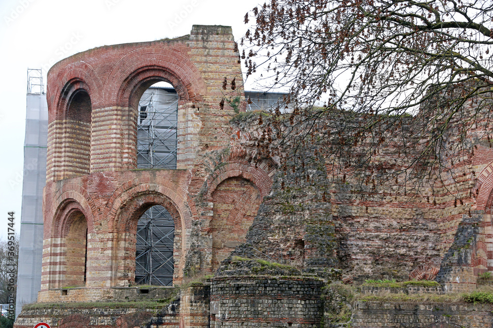 Trier Imperial Roman Baths, Germany Stock Photo | Adobe Stock