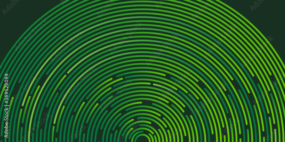abstract modern green cricle lines background vector illustration Stock ...