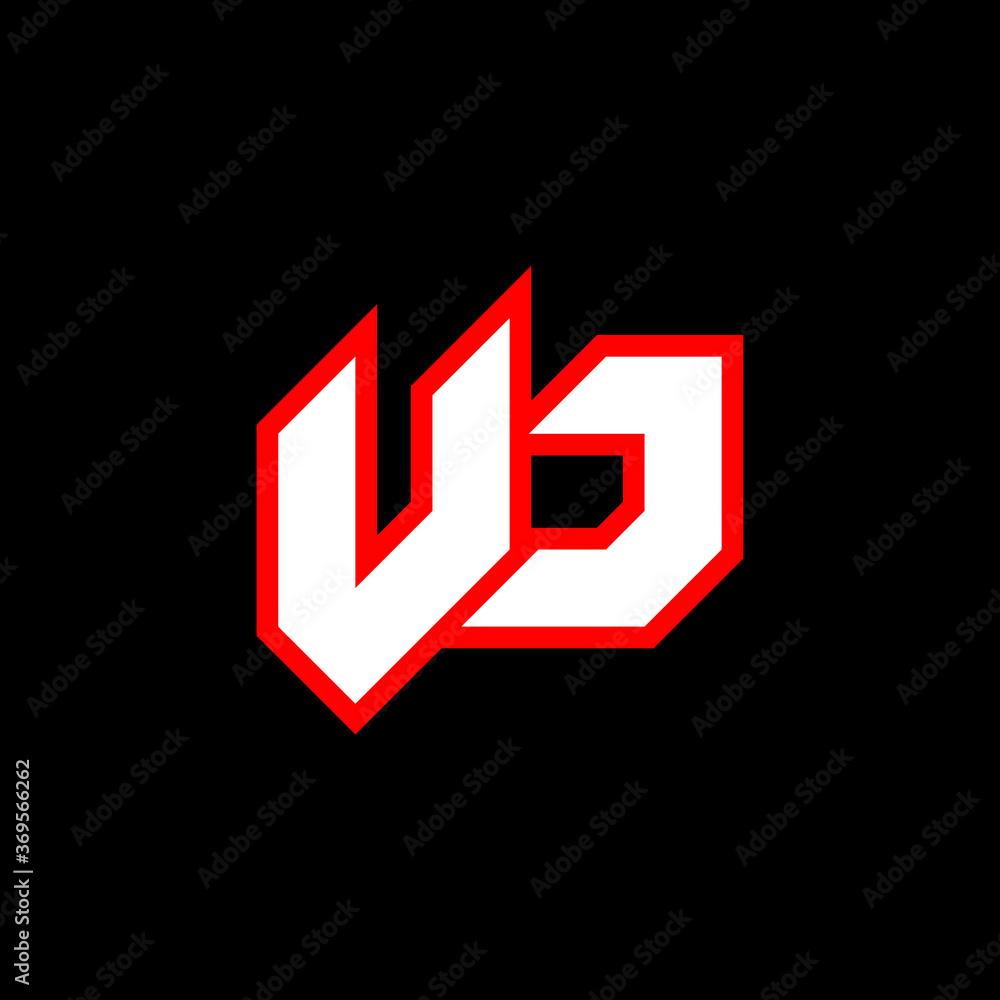VJ logo design, initial VJ letter design with sci-fi style. VJ logo for ...