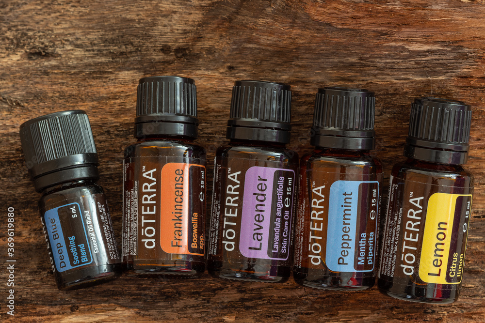 Doterra Essential Oils for everyday use foto de Stock | Adobe Stock