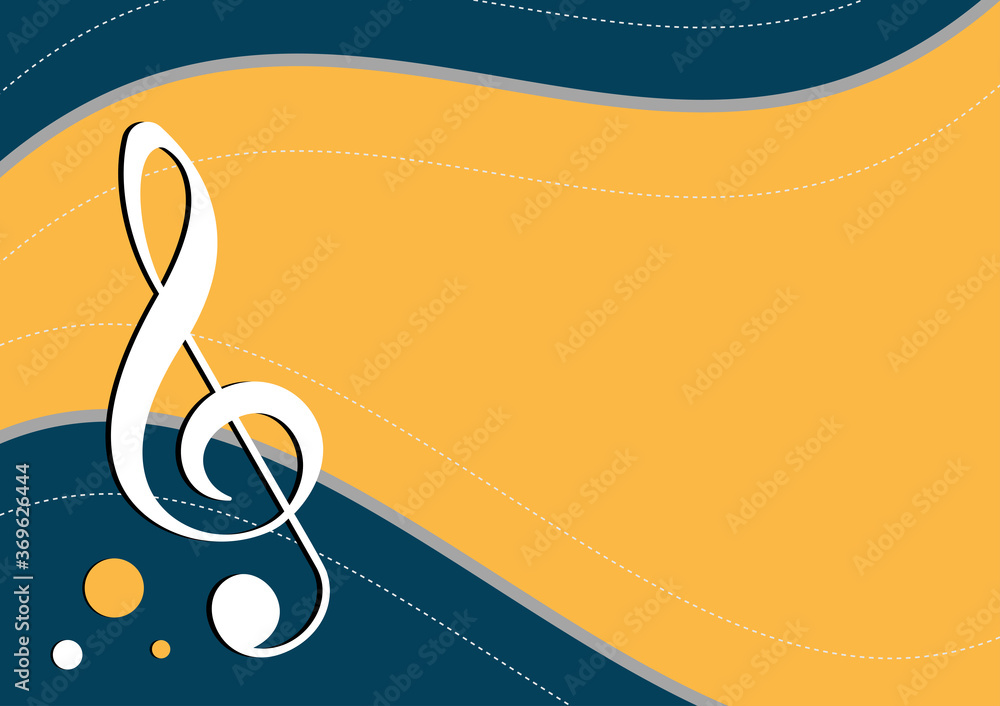 Music background for design, Vector and illustration,Template Design ...