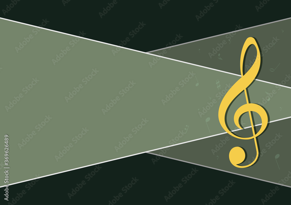 Music background for design, Vector and illustration,Template Design ...