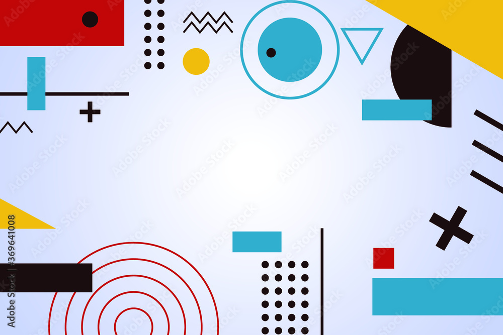 Bentuk background yang memiliki banyak bentuk seperti persegi ...