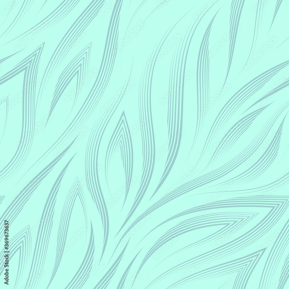 Vector seamless pattern of dark lines and corners on a turquoise ...