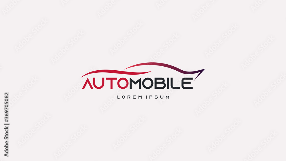 Vetor de auto mobile car logo design do Stock | Adobe Stock