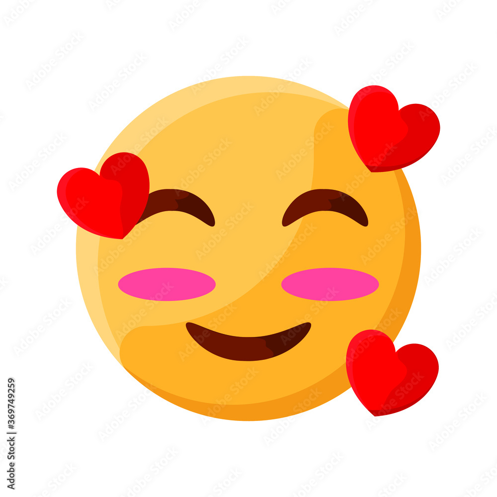 Blushing Emoticon Symbol