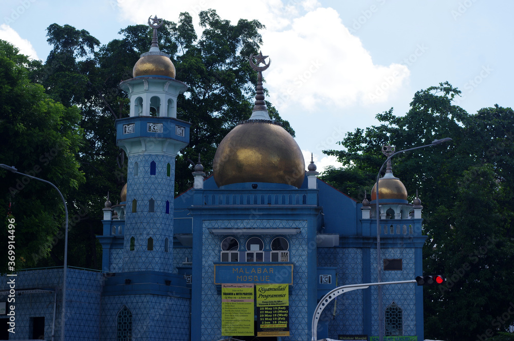 La mosquée Masjid Malabar, Malabar Muslim Jama-Ath, mosquée du Dôme d ...