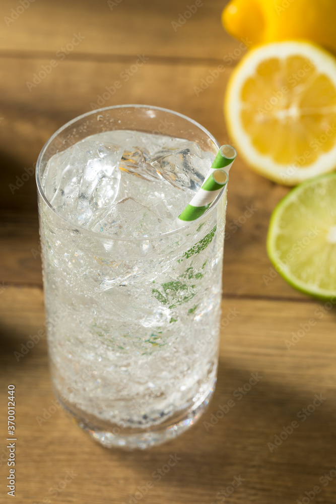 Refreshing Cold Lemon Lime Soda Stock Photo | Adobe Stock