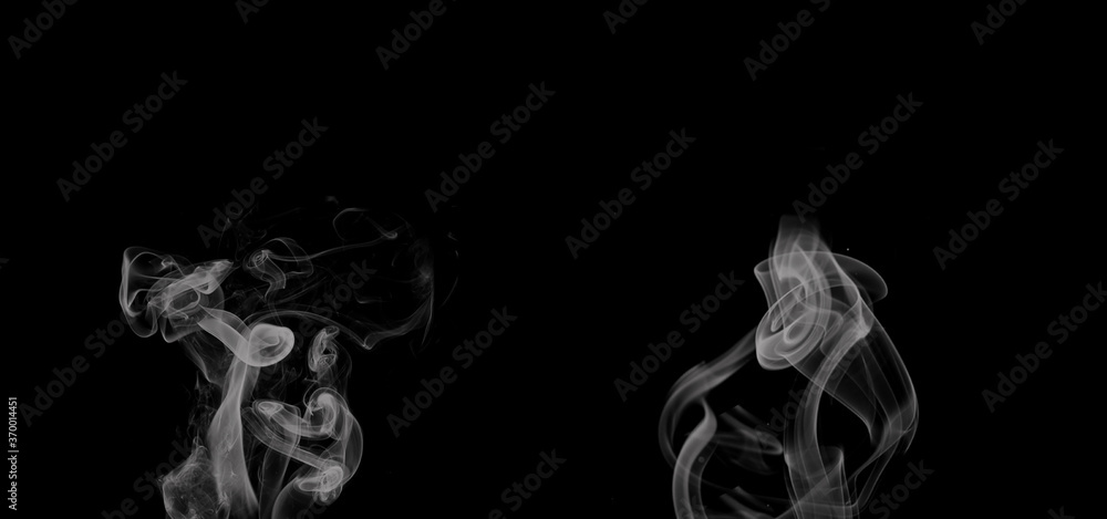 abstract smoke on black Stock Photo | Adobe Stock