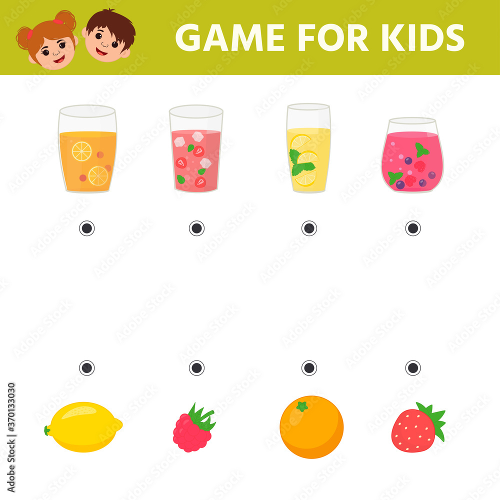 Math educational Game tasks for kids for attention. Worksheet with ...