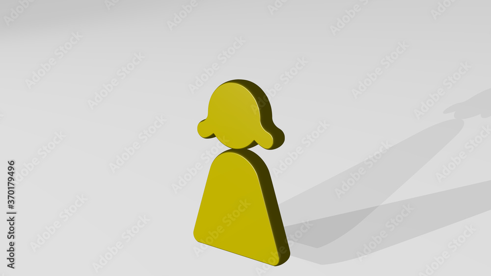 Photo & Art Print primitive symbols woman from a perspective with the ...