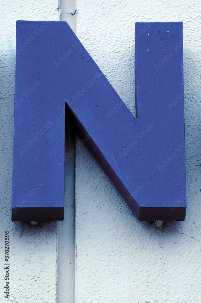 Found letter, A through Z on 0 to 9, these are used, some faded ...