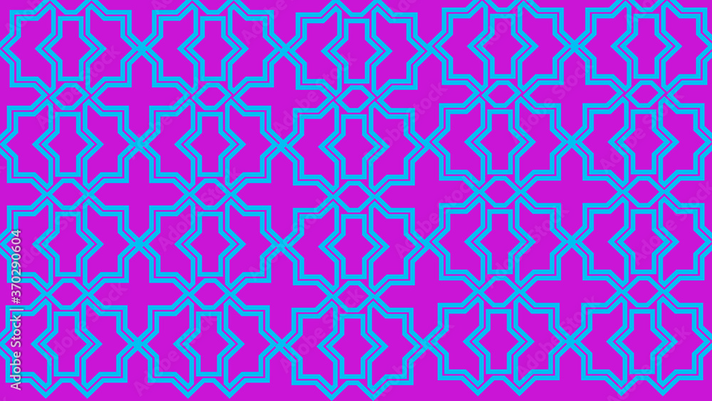 pink background with blue octagon shape, background for designs work ...