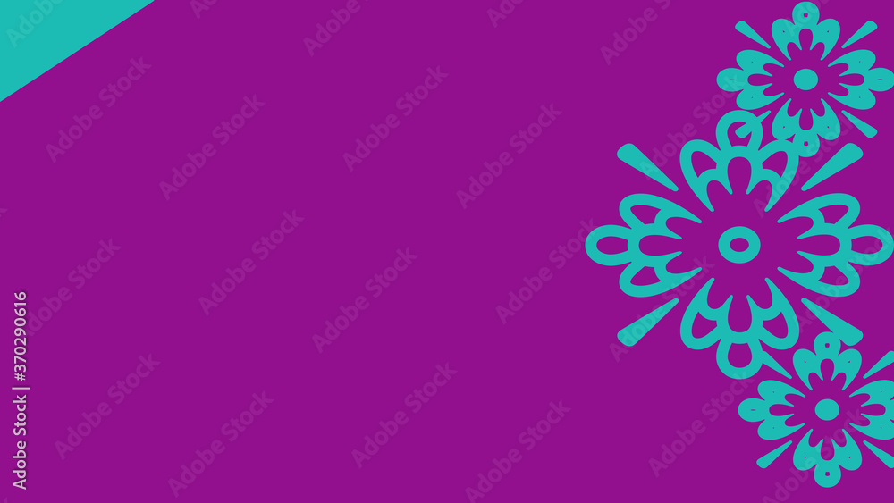 purple background with flower ,background for designs card or banner ...