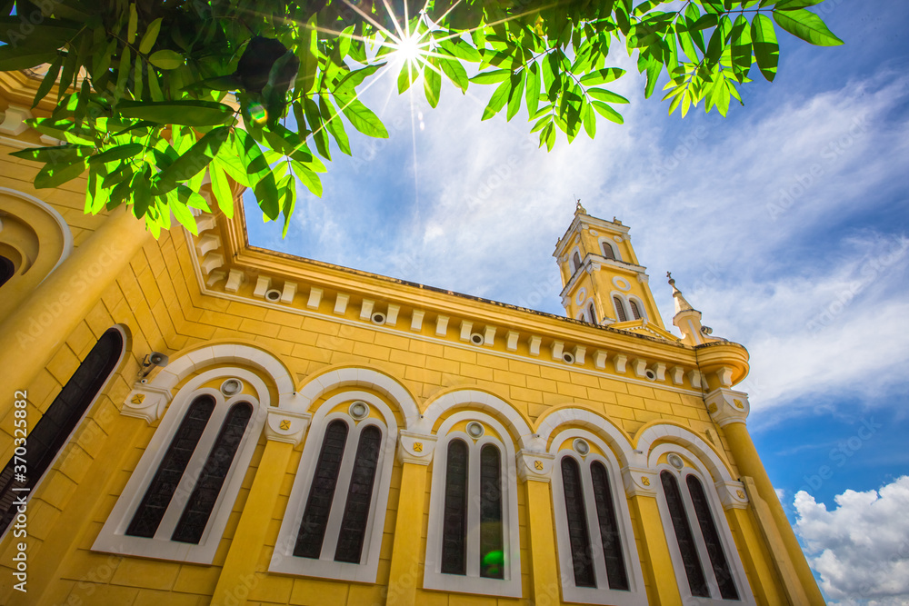 Background of one of the beautiful religious tourist attractions in ...