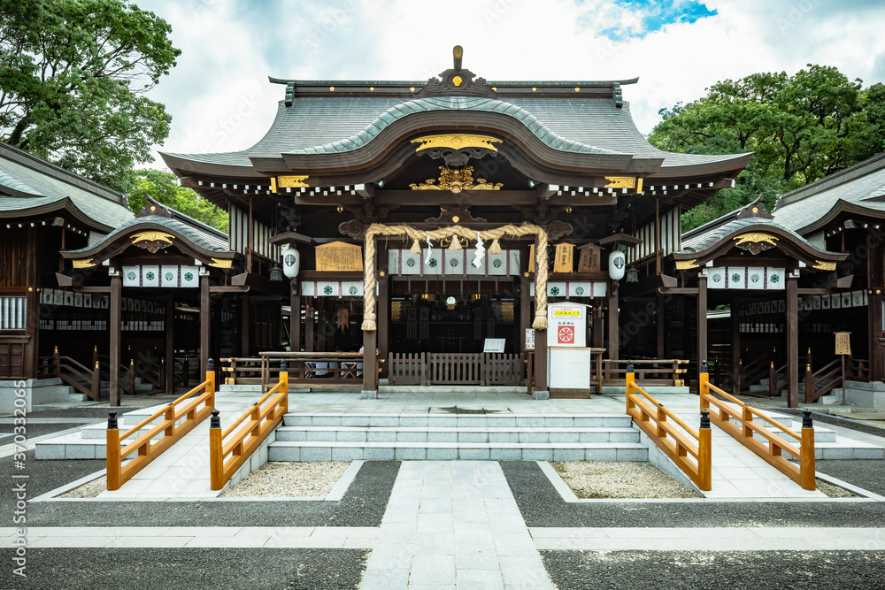 japan, famous place, building, red, wooden building, japanese, shinto ...
