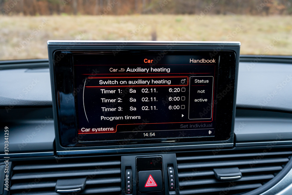 Cluj-Napoca/Cluj/Romania-08.05.2019-pop up navigation display ...