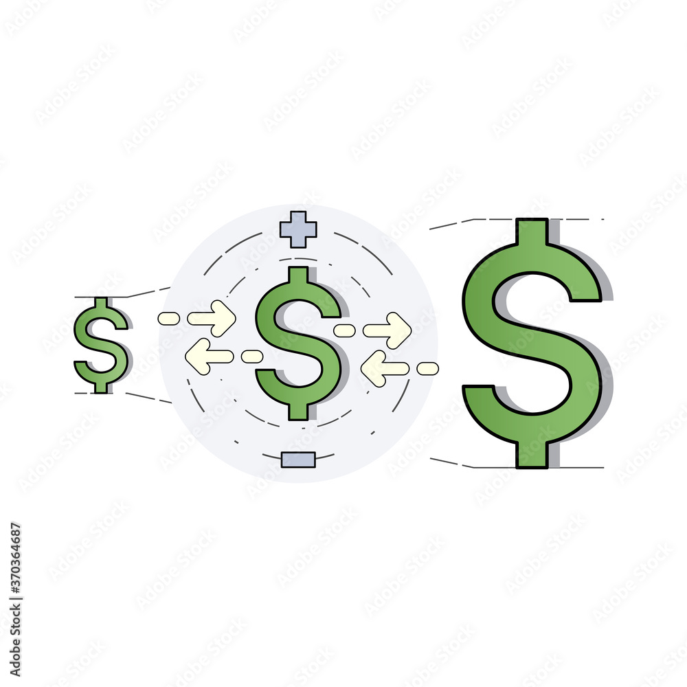 Dollar Signs Arrange In Order Of Size From Smallest To Largest dollar-signs-arrange-in-order-of-size-from-smallest-to-largest
