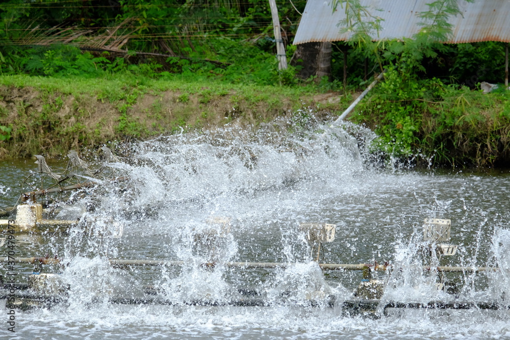 Surface floating air beater, oxygenated water generator, surface ...
