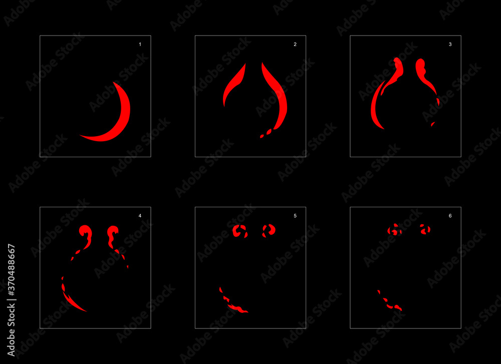Smoke effect. fire smoke animation sprite sheet. classic fire smoke ...