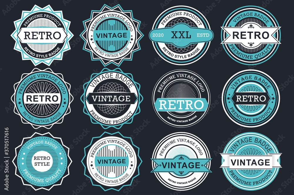 Collection sale labels. Stickers premium quality flat style for social ...