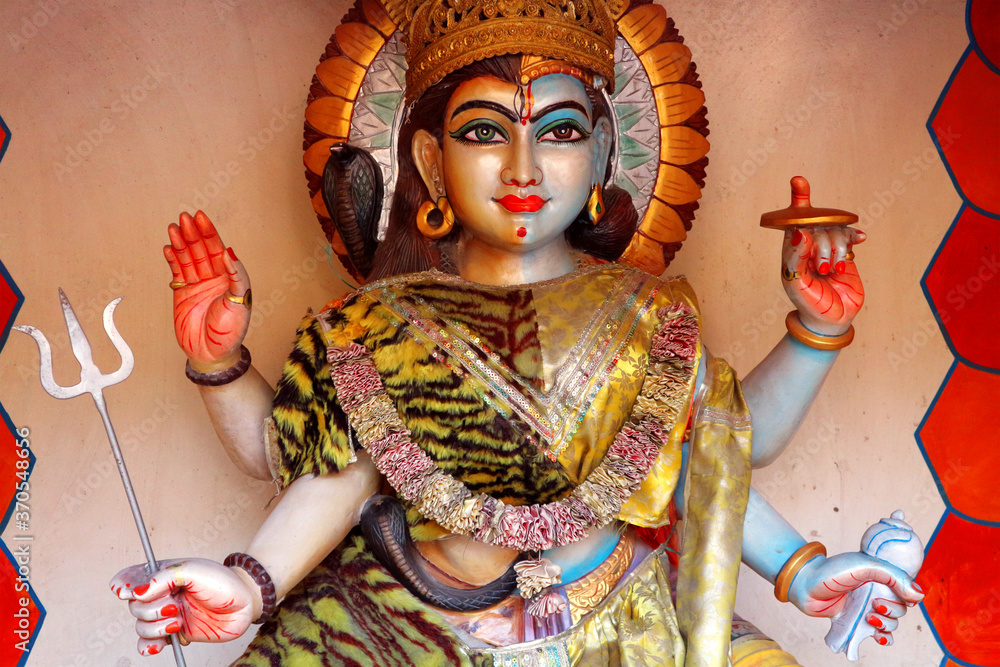 The joint form of Vishnu and Shiva. Vishnu and Shiva in one body. Stock ...