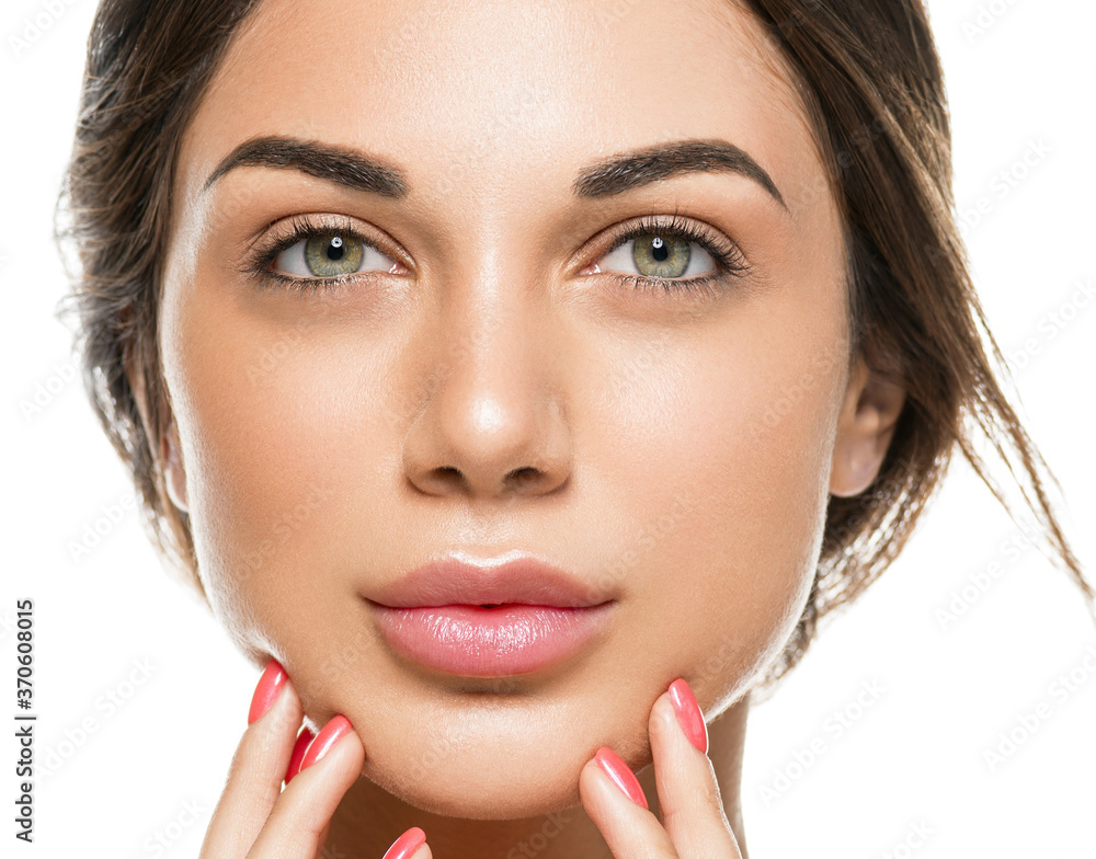 Natural fresh clean skin woman beauty Stock Photo | Adobe Stock