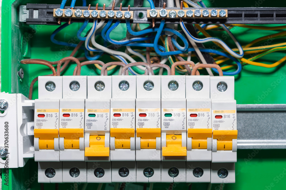 Automatic overload protection devices in the power supply network ...
