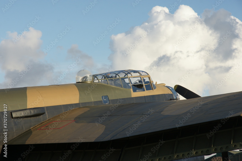 Avro Lancaster WW2 British heavy bomber Stock Photo | Adobe Stock