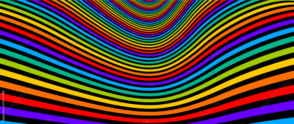 Linear Optical Illusion