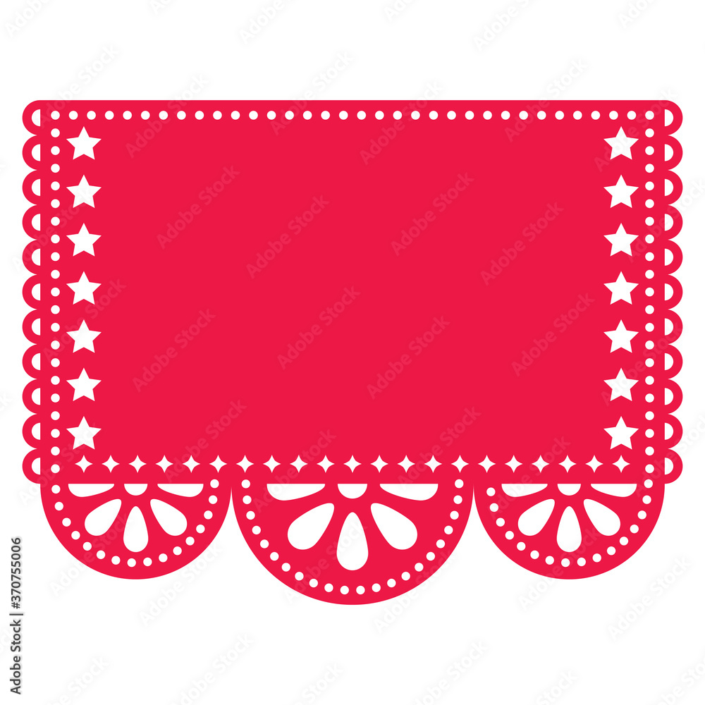 Papel Picado Designs Template