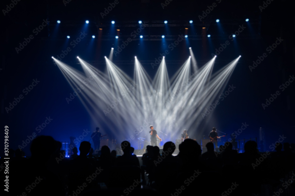 Texture blur and defocus entertainment concert lighting on stage ...
