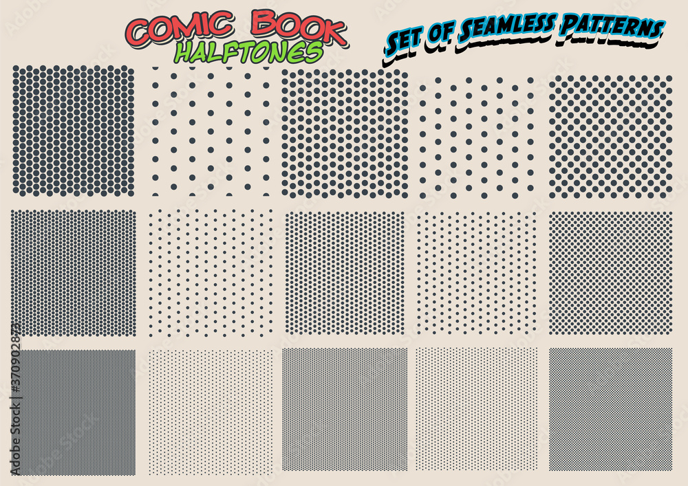 Comic Book Polka Dots