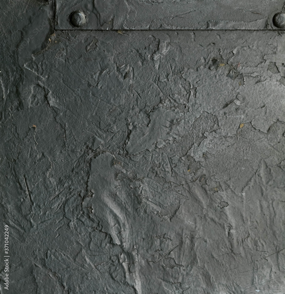 Grunge black metal iron texture background with space for text or image ...