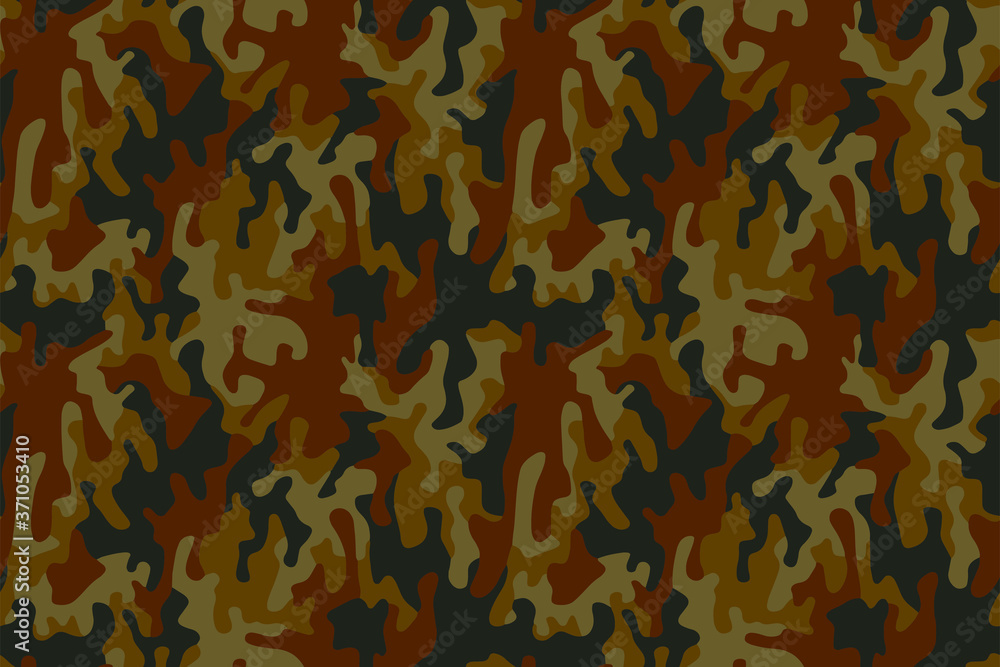 Full seamless abstract military camouflage skin pattern vector for ...