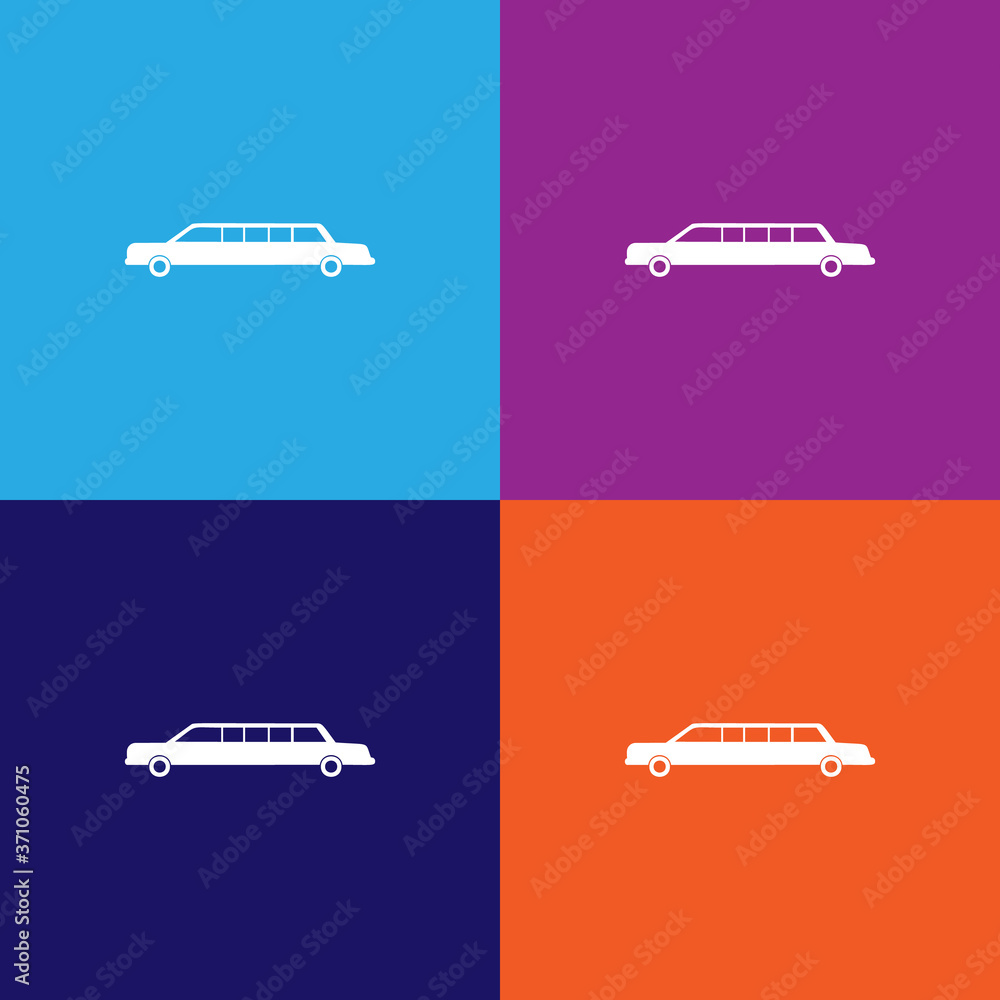 car limousine icon. Element of car type icon. Premium quality graphic ...