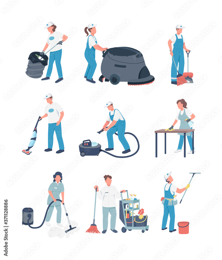 Janitorial Vector