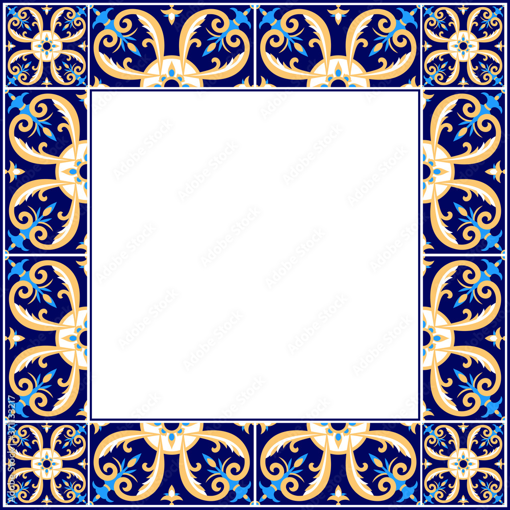 Spanish Borders And Frames