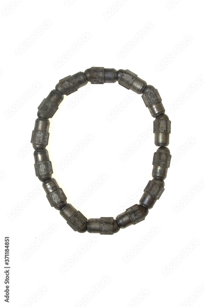 Alpha numeric sets each character or symbol for a number was hand ...