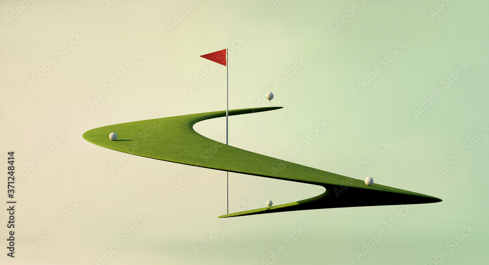 golf graphic Stock Photo | Adobe Stock