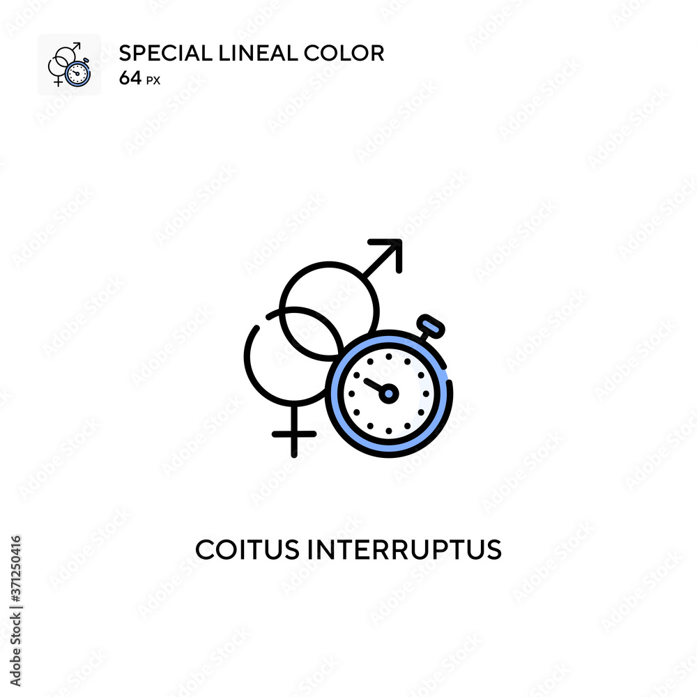 Coitus interruptus Simple vector icon. Coitus interruptus icons for ...