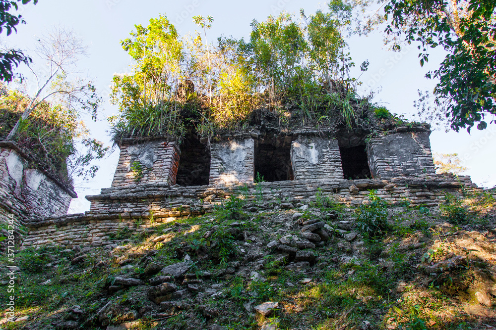 Plan de Ayutla Zona Arqueológica, Chiapas, México 스톡 사진 | Adobe Stock