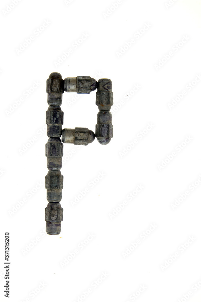 Lug Nuts presentment each letter of the alphabet A to Z, these unique ...