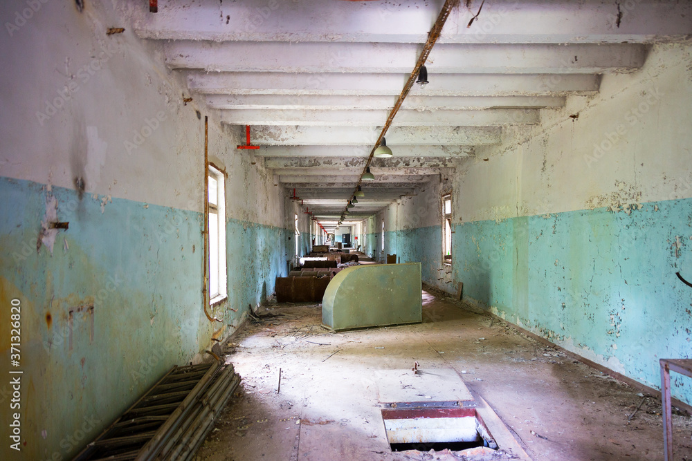 Abandoned House Interior In Chernobyl.Chernobyl radioactive ...