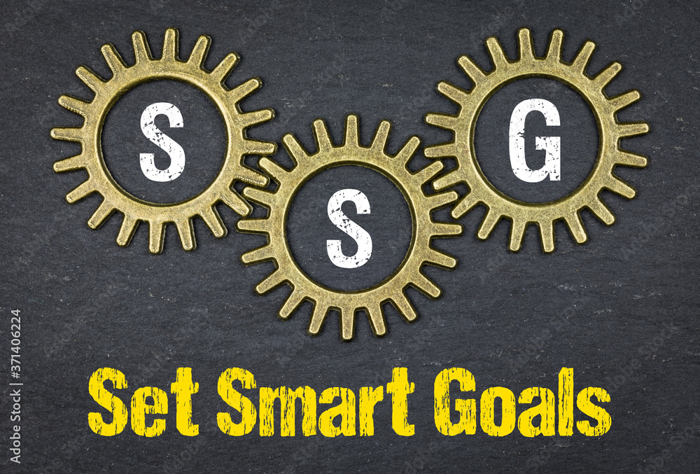 SSG Set Smart Goals Stock Photo | Adobe Stock