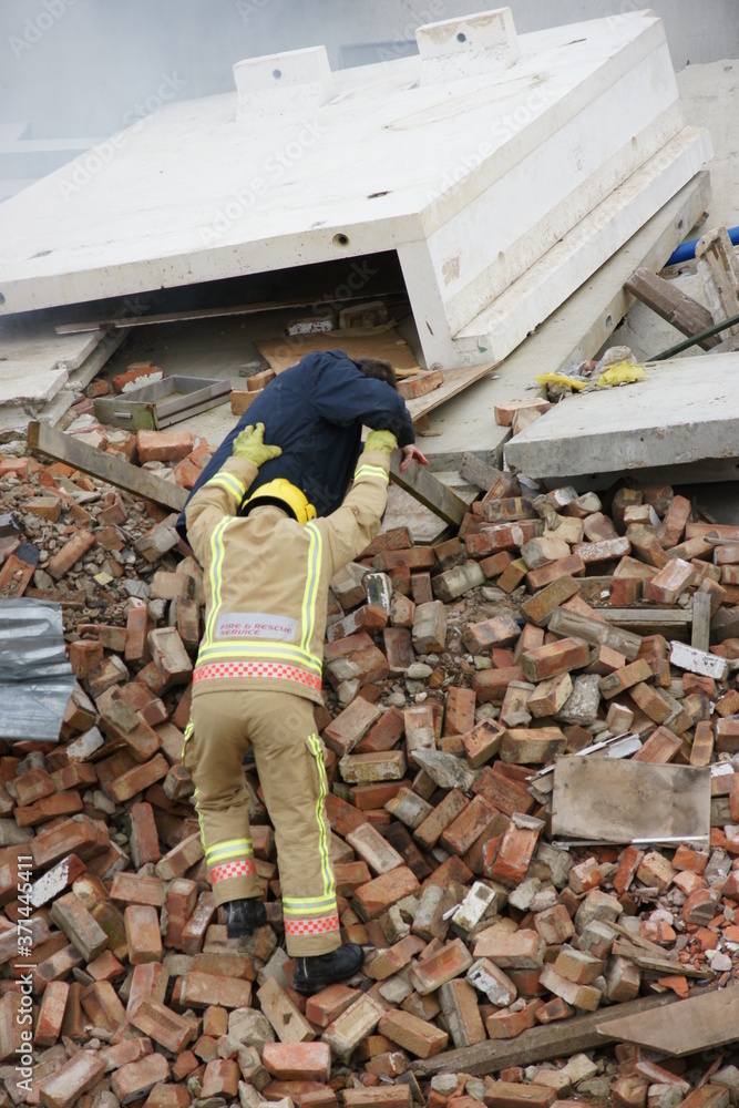 structural damage, building collapse, danger zone, search and rescue ...